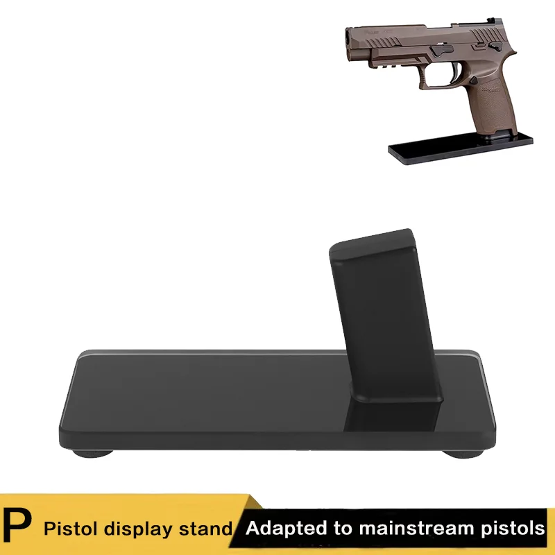 Pistol display stand. P display stand, short pistol decorative props ...