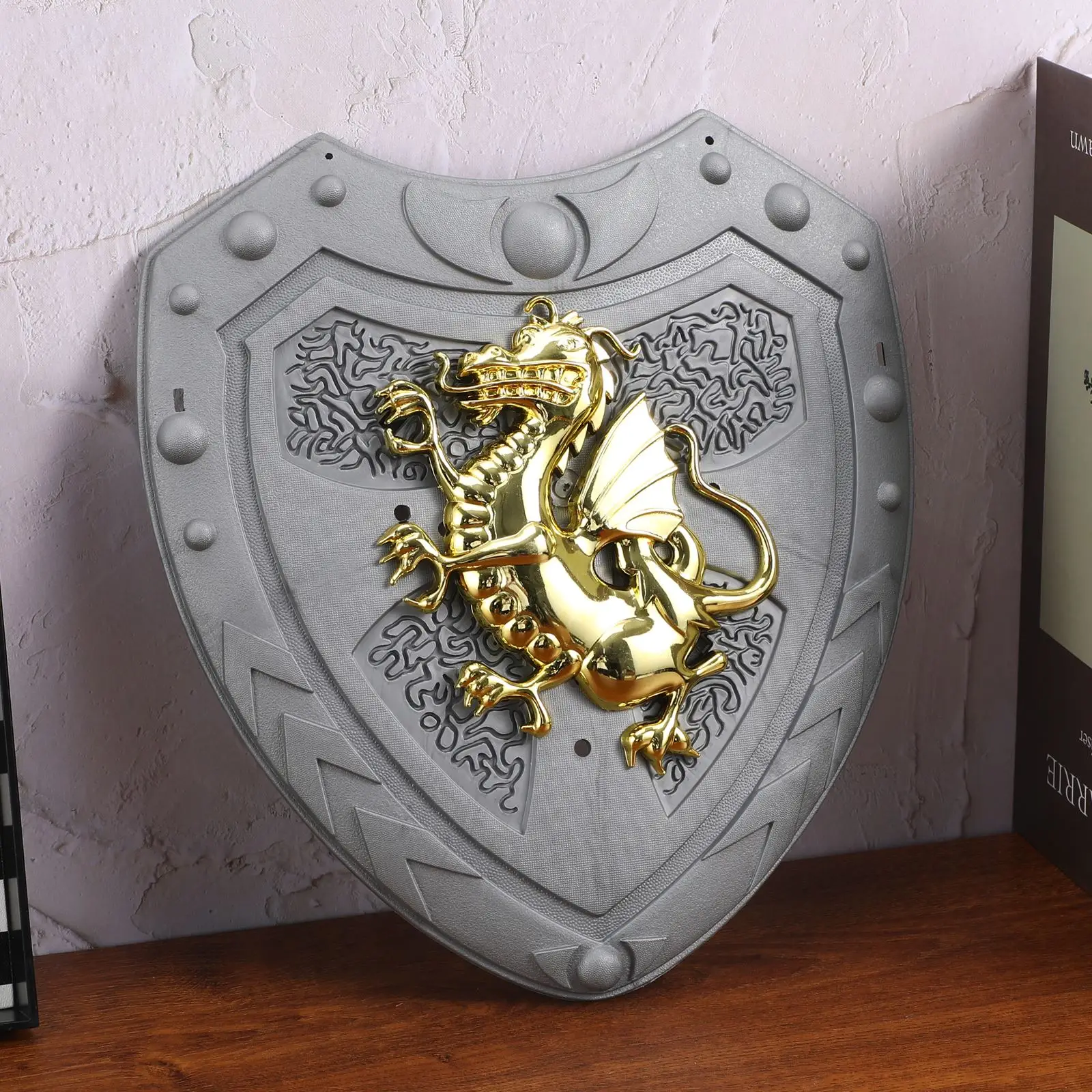 Children-Knight-Shield-Warrior-Dragon-shaped-Pretend-Play-Shield ...