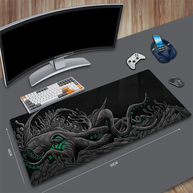 Octo-Mouse-Pad-Japanese-Style-The-hottest-Mousepad-HD-Print-Large ...