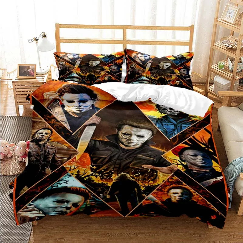 Halloween-Michael-Myers-Bedding-Set-Single-Twin-Full-Queen-King-Size ...
