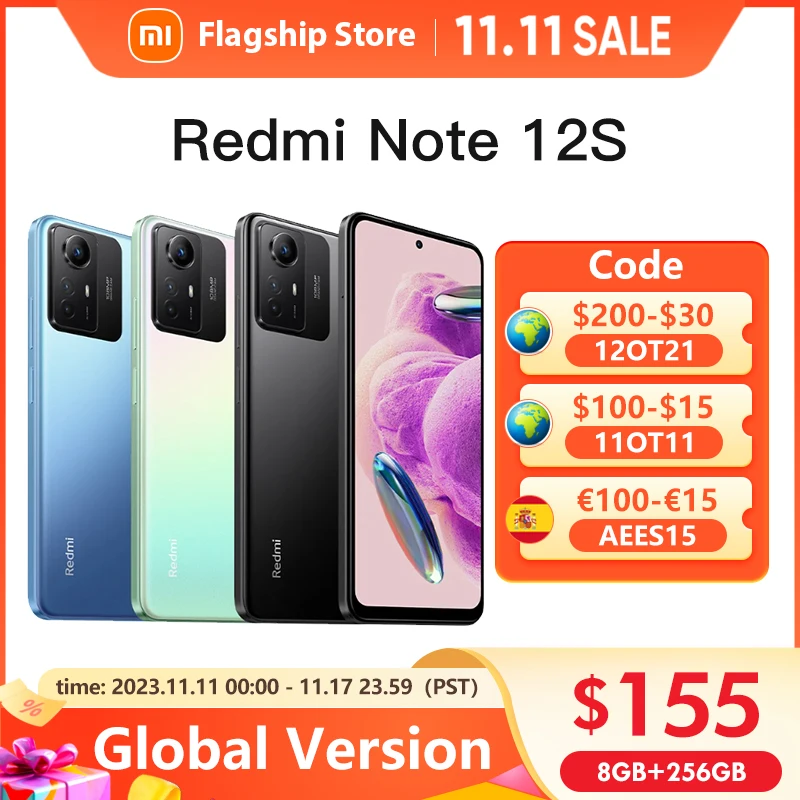 Xiaomi-Redmi-Note-12S-Vers-o-Global-C-mera-108MP-Display-AMOLED ...