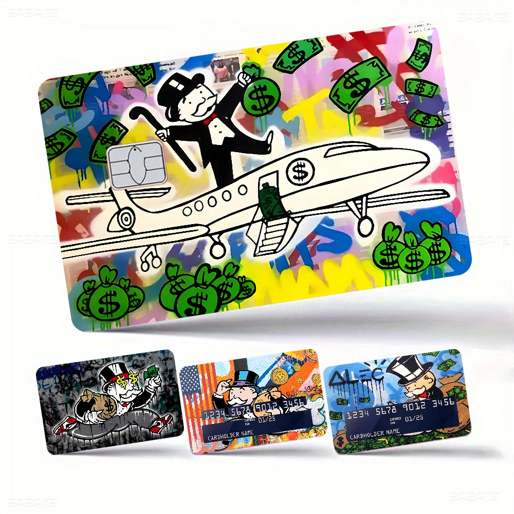 Retro Games Dollar Monopoly Fashion Cute Cartoon Cat Painting Anime ...