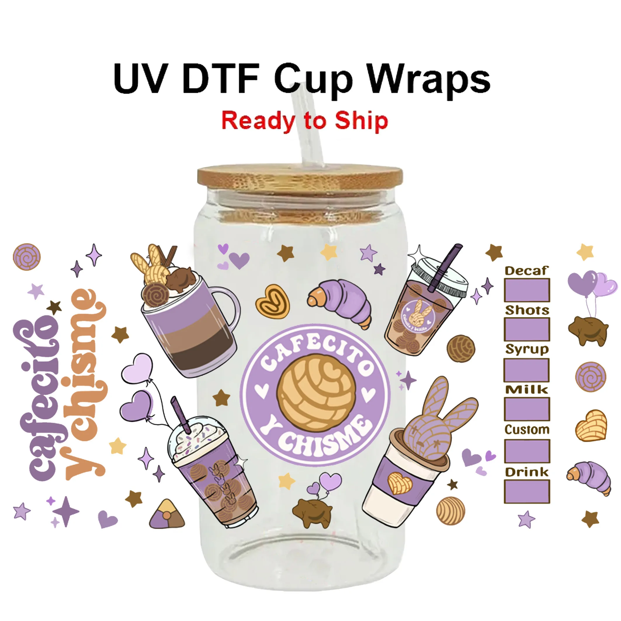 3D-UV-DTF-Wraps-Transfer-Sticker-for-16oz-Libbey-Glass-Cup-DIY ...