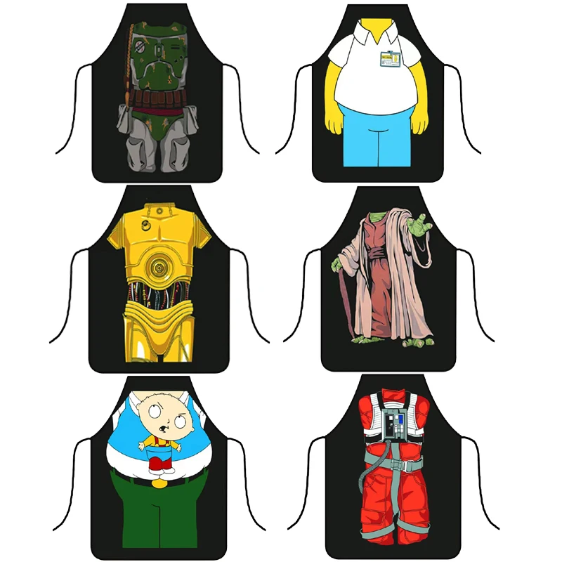 Kitchen-Apron-Funny-Chef-Cooking-Gag-Gift-Stain-proof-Creative-BBQ ...