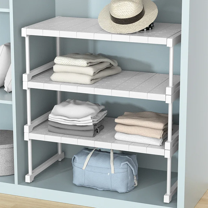 Wardrobe-Divider-Board-Closet-Shelf-Wardrobe-Organizer-Stackable ...