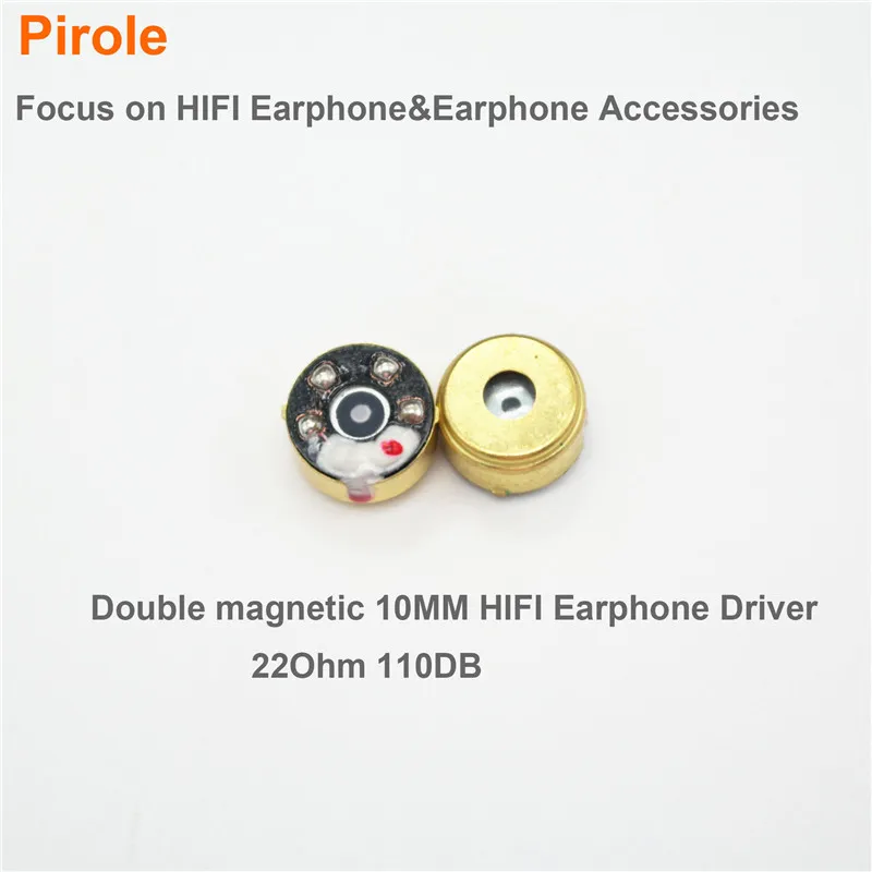 double-magnetic-earphone-driver-speaker-10mm-DIY-Earphone-Speaker ...