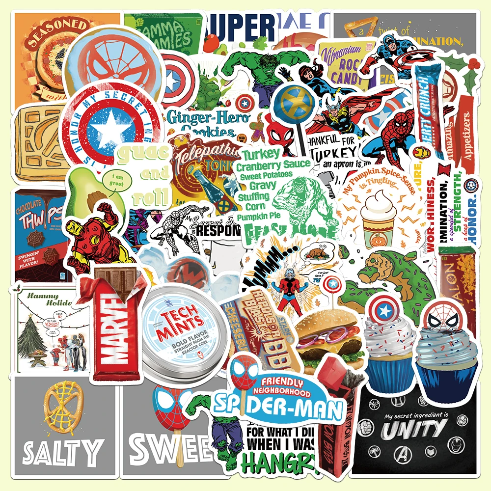 10-30-50PCS-Disney-Super-Hero-Cartoon-Stickers-Toy-Marvel-The-Avengers ...