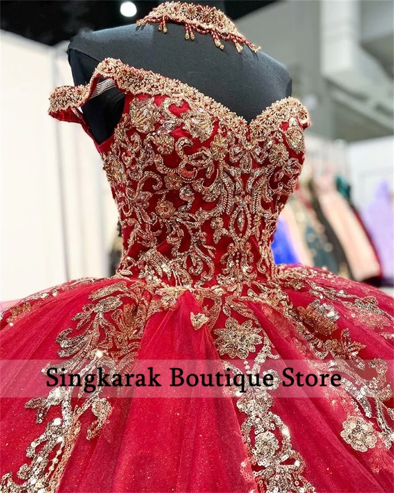 Red Sweet 16 Dresses