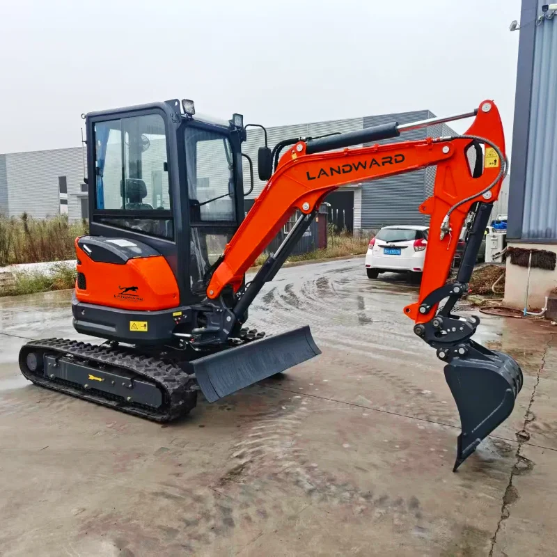 Chinese 1.8 Ton Mini Excavator With Attachments Factory Supply New ...