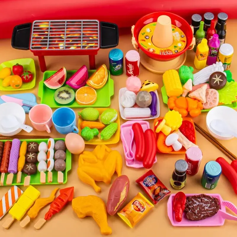 Children-Simulated-Food-Seafood-Fruit-Vegetable-Kitchen-Hot-Pot-Toy-Set ...