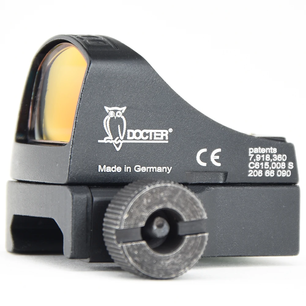 Energia Solar Mini Reflex Red Dot Sight Scope Com Baixa Alta 20mm ...