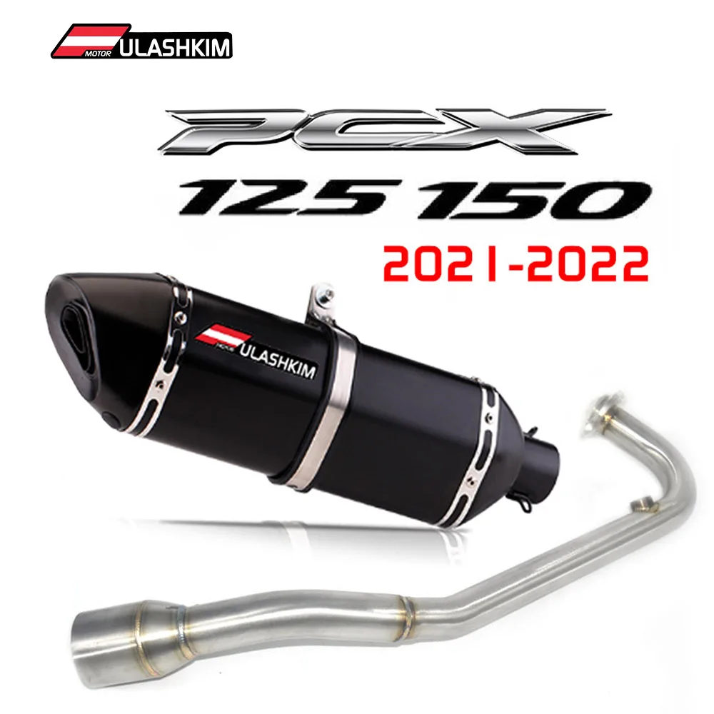 PCX 125 150 Slip On Motorcycle Exhaust For HONDA PCX125 PCX150 2021 ...