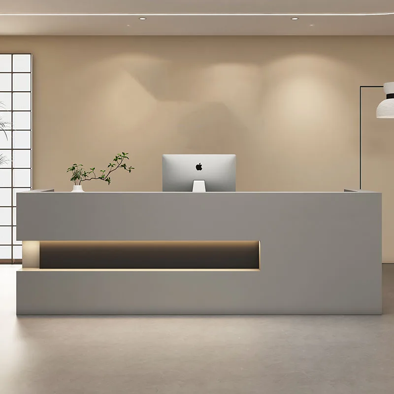 Lectern Office Reception Desk Podium Front Receptionist Pulpit Cash ...