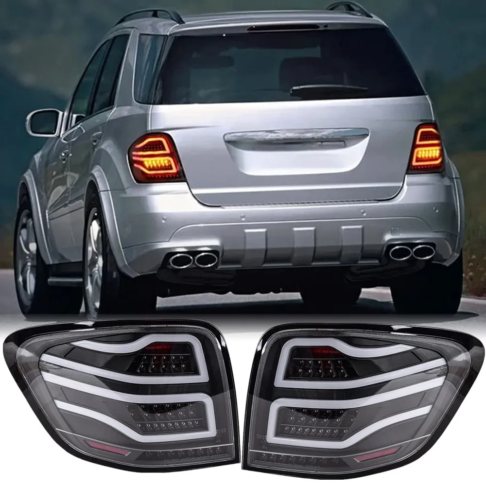 Car-Accessories-Taillights-For-2005-2008-Benz-W164-LED-Taillights ...