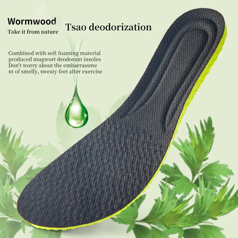 Latex-Breathable-Sport-Insoles-Wormwood-Deodorant-Soft-Sole-Shoes-Pad ...