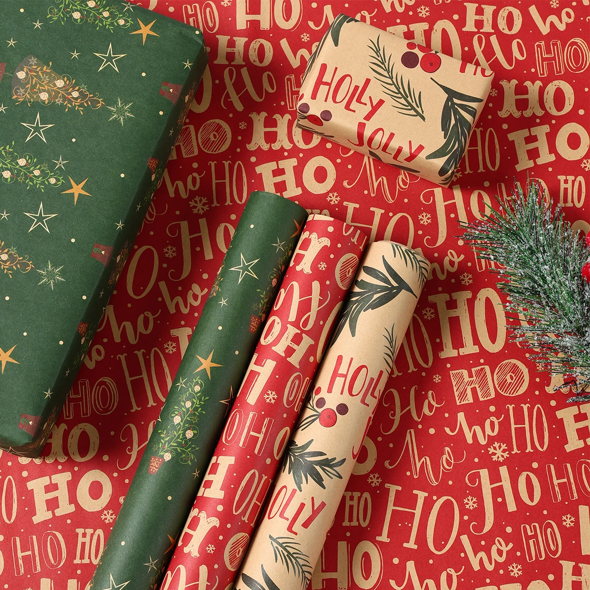 3pcs-Christmas-Gift-Wrapping-Paper-Christmas-Decor-for-Home-2024 ...