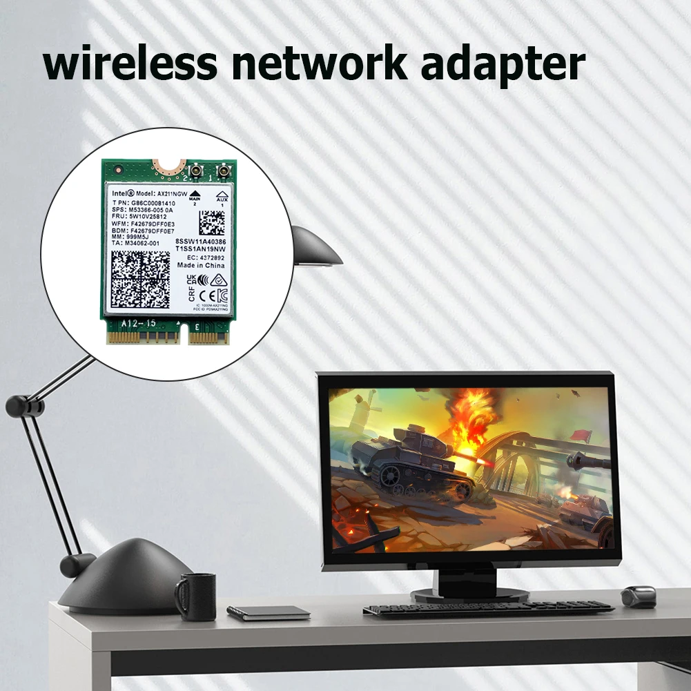 Intel AX211 WIFI 6E Wi-Fi Adapter AX211NGW – DeviEstore