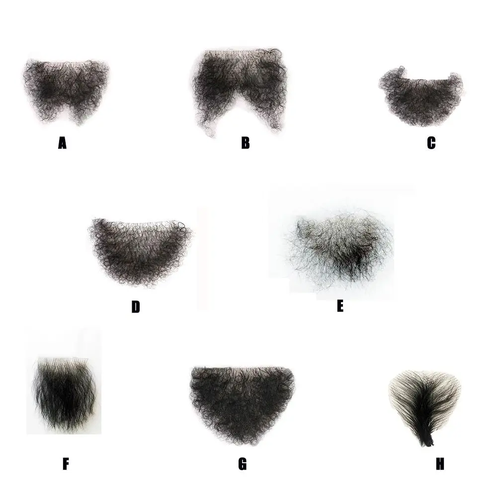 Faux-Cheveux-Pubiens-Faits-la-Main-Simulation-d-Effet-R-el-Autocollants ...