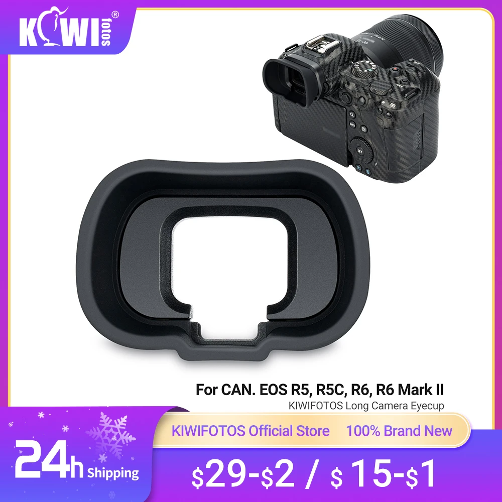 Soft Eyecup Eyepiece Viewfinder Eye Cup for Canon EOS R5 R5C R6 R6 Mark II Eyecup Mirrorless ...