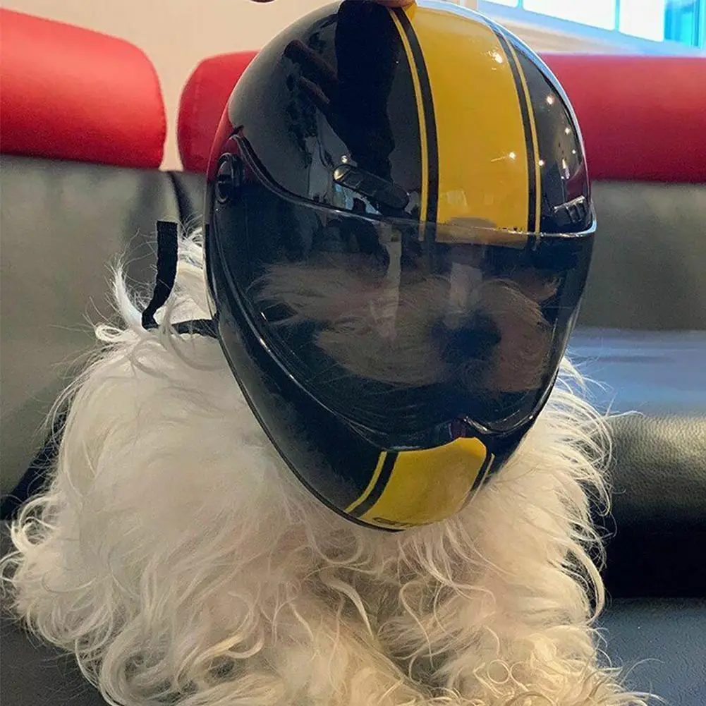 Fashion-Pet-Safety-Mini-Motorcycle-Helmet-Small-Dog-Puppies-Props-Cute ...
