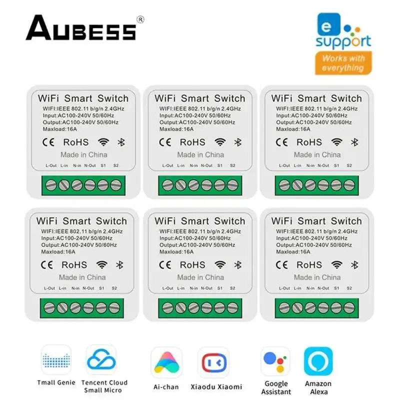 16A-Mini-Wifi-Smart-Switch-Module-Light-220V-Supports-2-Way-Timing ...