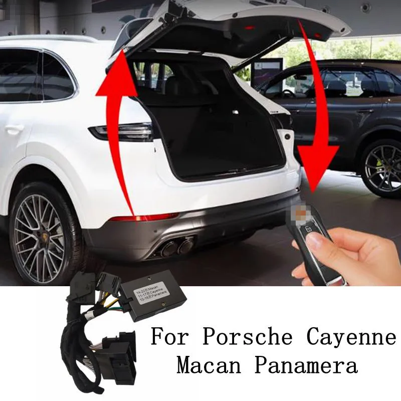 Electric Trunk Tail Switch Module For Porsche Cayenne Macan Panamera ...