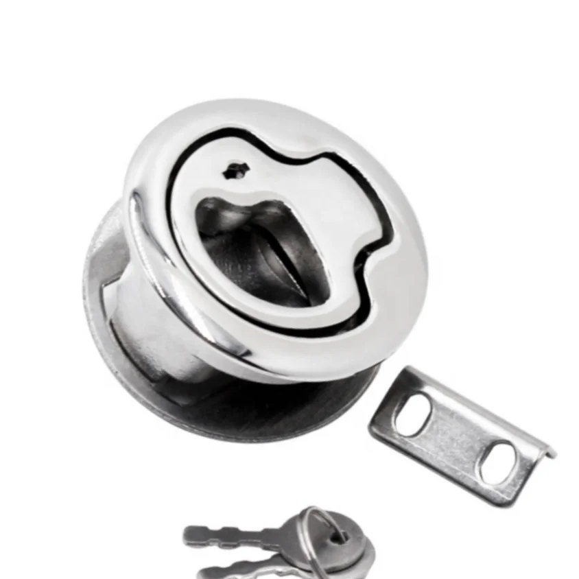 316-Stainless-Steel-Marine-Hardware-High-Polished-Turning-Lock-Lockable ...