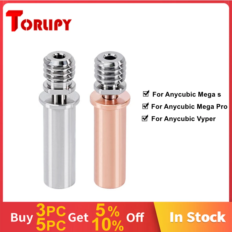 Heatbreak For Anycubic Vyper/Mega S/Mega Pro Upgrade Bi-metal Titanium ...