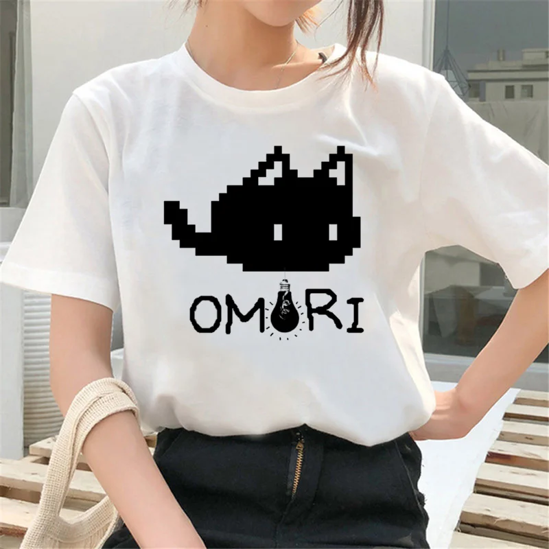 omori t Shirt Men Graphic Streetwear Casual Top Tees Clothes Y2k men ...