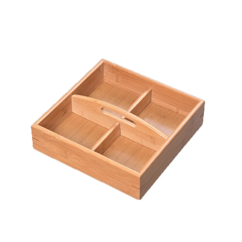 Bamboo-Compartment-Storage-Box-Tea-Tray-Candy-Snacks-Dried-Fruit-Nut ...