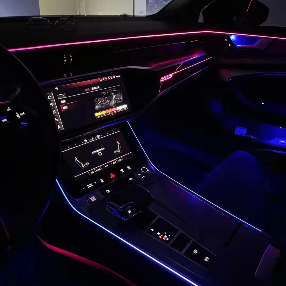 Audi A6 Interior Night
