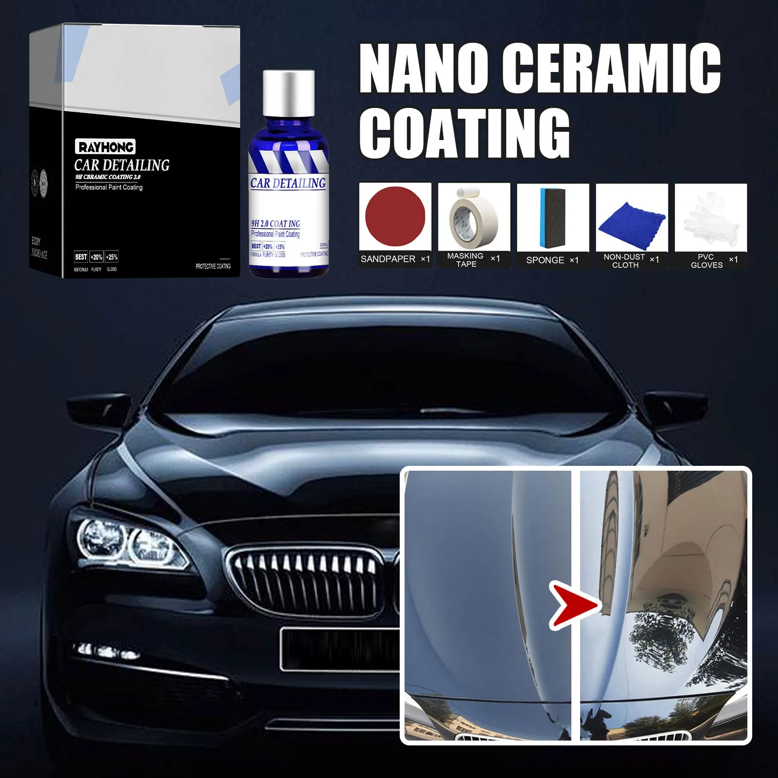 Automotive-Ceramic-Nano-Coating-Solution-Superhydrophobic-Crystal ...