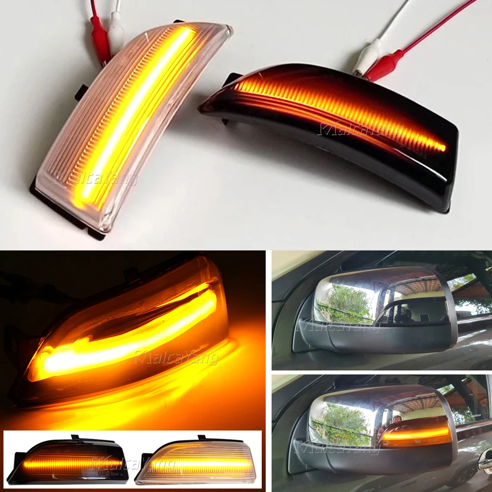 Flowing-LED-Turn-Signal-Indicator-Light-for-Ford-Everest-2015-2019 ...