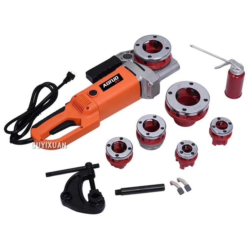 Galvanized Iron Electric Pipe Threader | Electric Pipe Threading ...