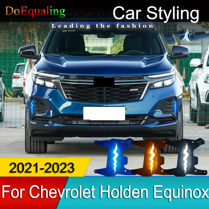 For-Chevrolet-Holden-Equinox-2023-2022-2021-Car-Daytime-Running-Lights ...
