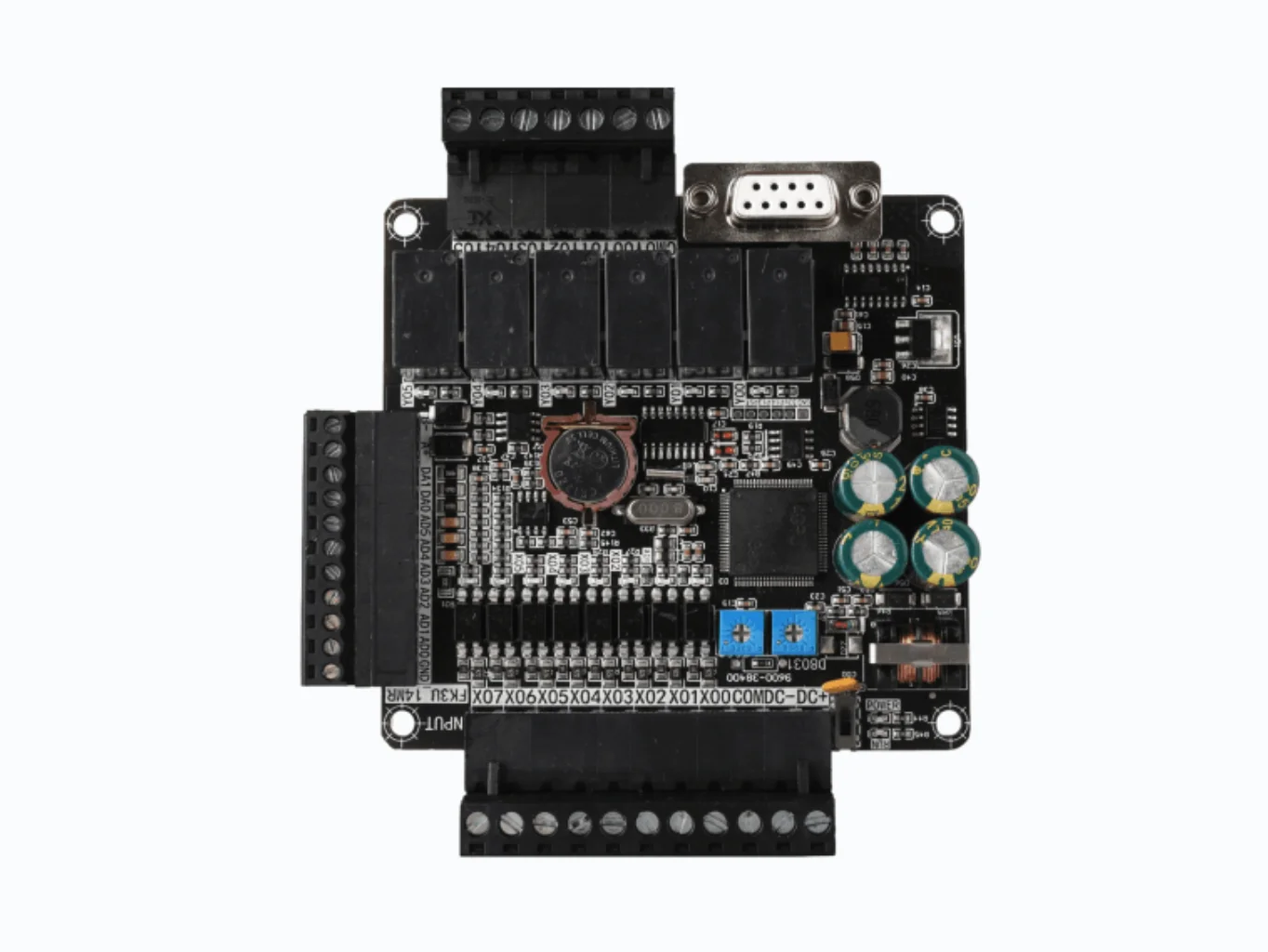 FX3U-14MR Standard RS-485 Interface MODBUS RTU Protocol PLC Industrial ...