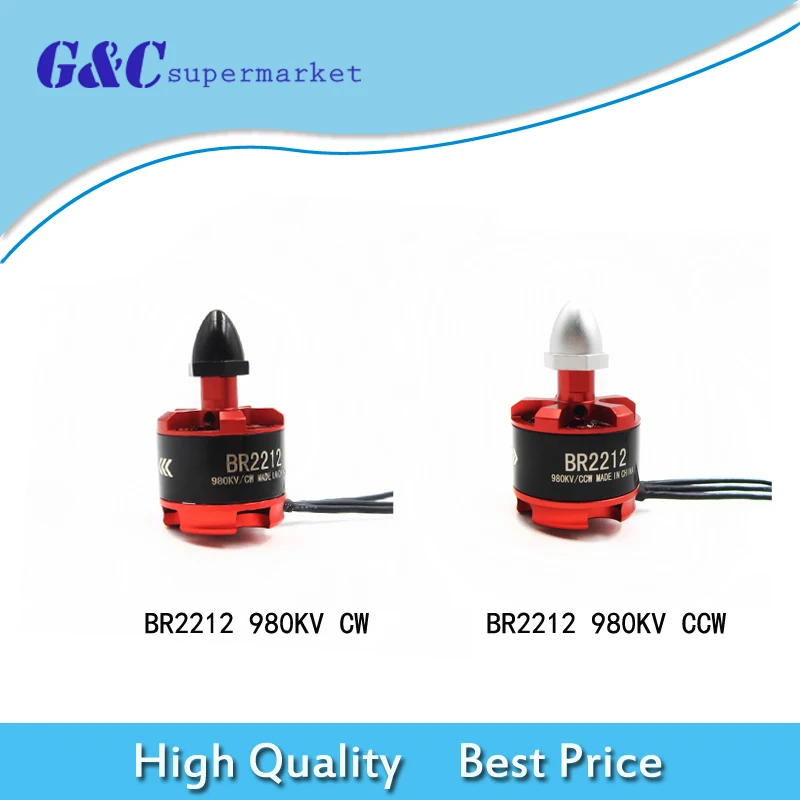 4pcs-2pairs-Racing-Edition-2212-BR2212-980KV-2-4S-Brushless-Motor-CW ...