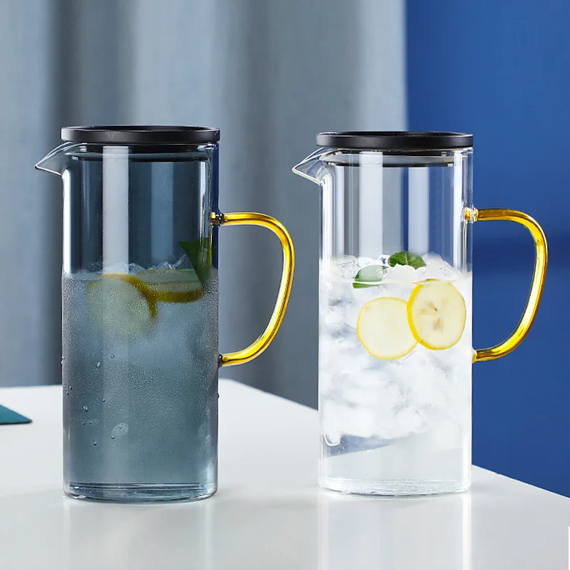 600ml Nordic Cold Kettle Set Transparent Creative Household High ...