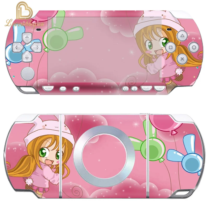 Pegatina-protectora-de-piel-de-Anime-de-dibujos-animados-para-PSP-2000 ...