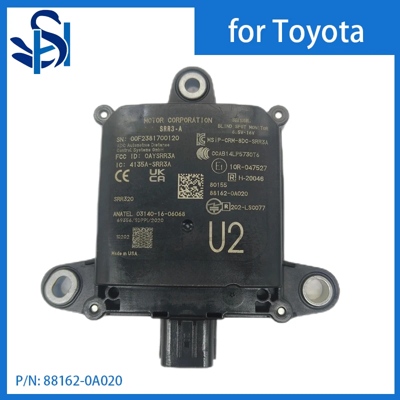 88162-0A020-U2-Blind-Spot-Monitor-Module-Sensor-For-2020-2023-COROLLA ...
