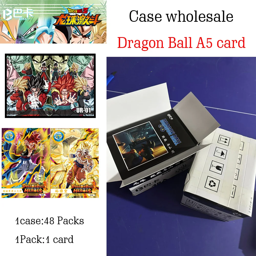 New-Baka-Dragon-Ball-Z-A5-Big-Card-Salute-To-Akira-Toriyama-Super ...