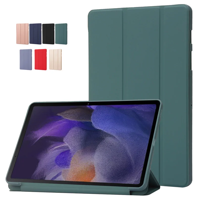 For-Samsung-Tab-A8-Case-10-5-inch-PU-Leather-TPU-Back-Stand-Tablet ...