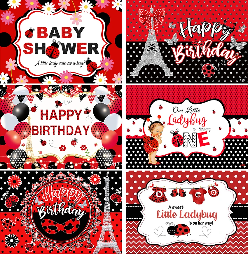 Ladybug Background For Kids