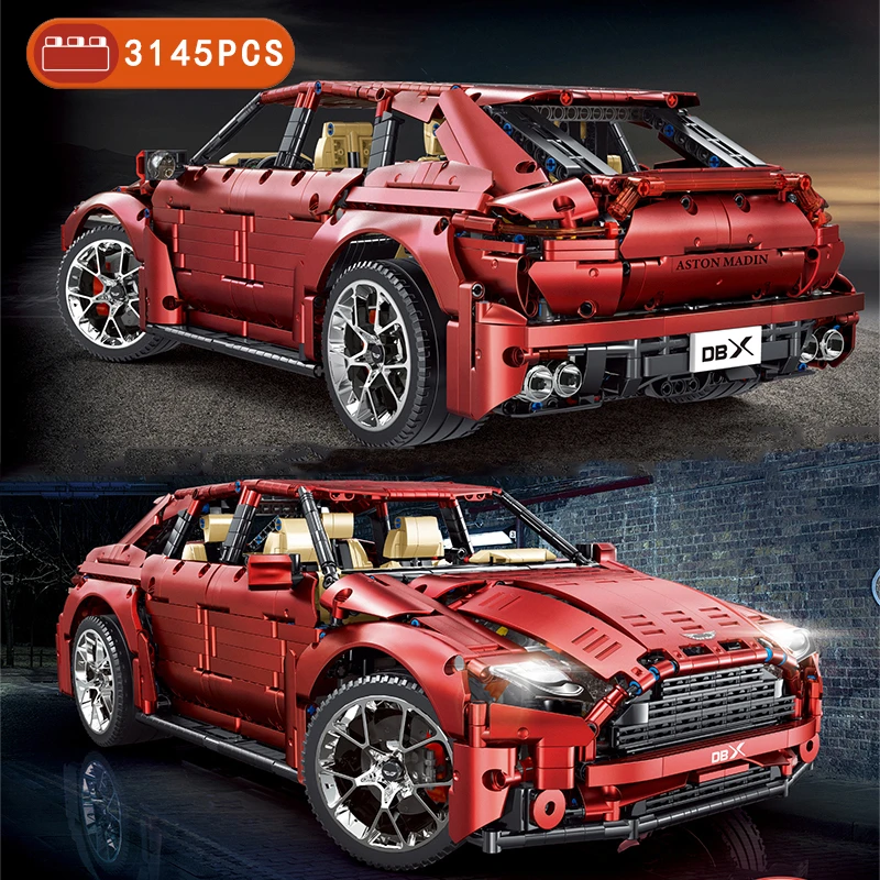 Moc City 3145pcs High-tech Moc 1:8 Suv Super Racing Car Model Building ...