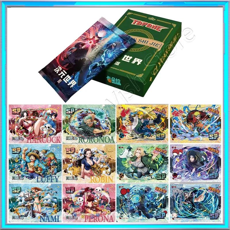 Anime-ACG-Card-Dimensional-World-Naruto-One-Piece-Demon-Slayer-Jujutsu ...