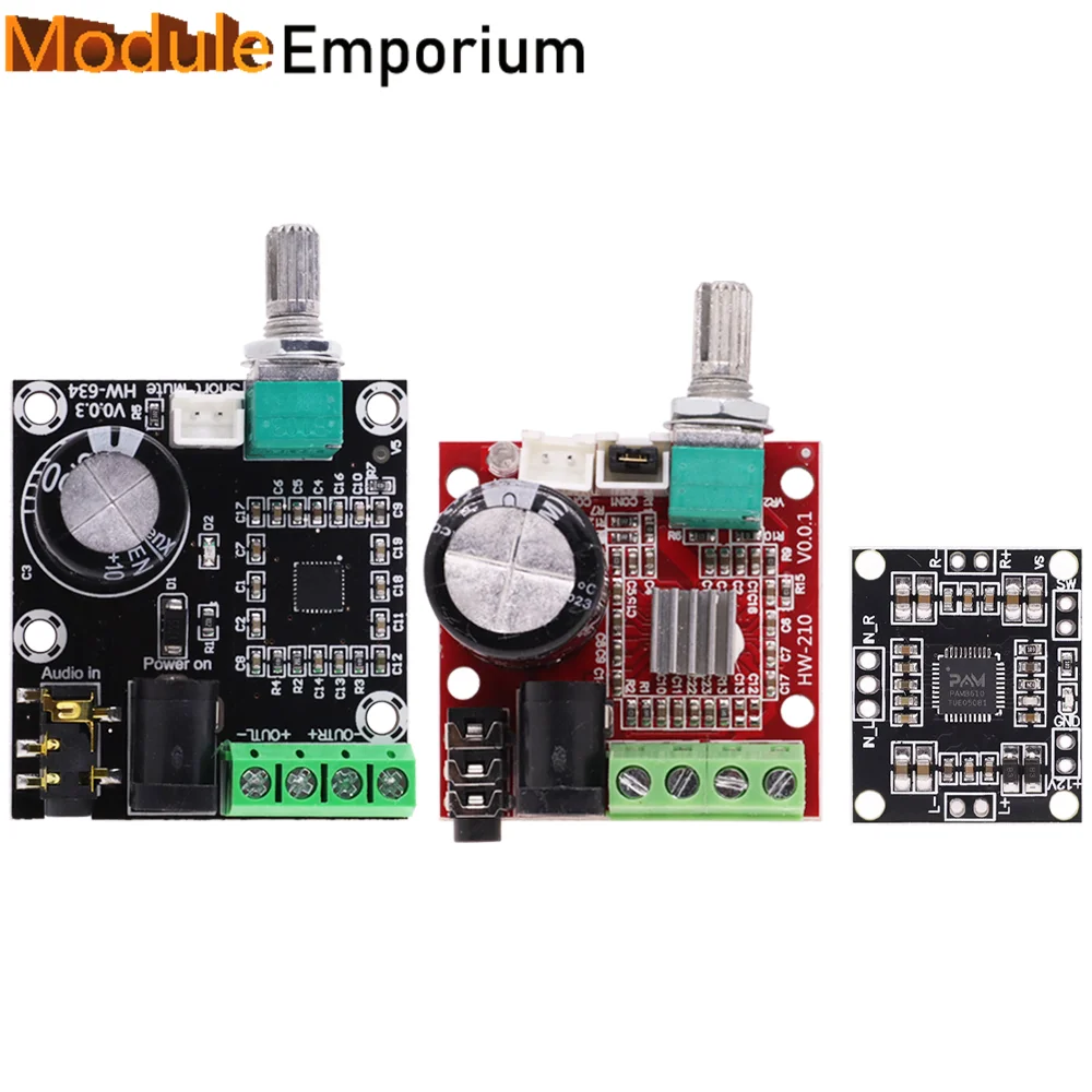 PAM8610 Digital Power Amplifier Board 2x15w Dual Channel Stereo Mini ...