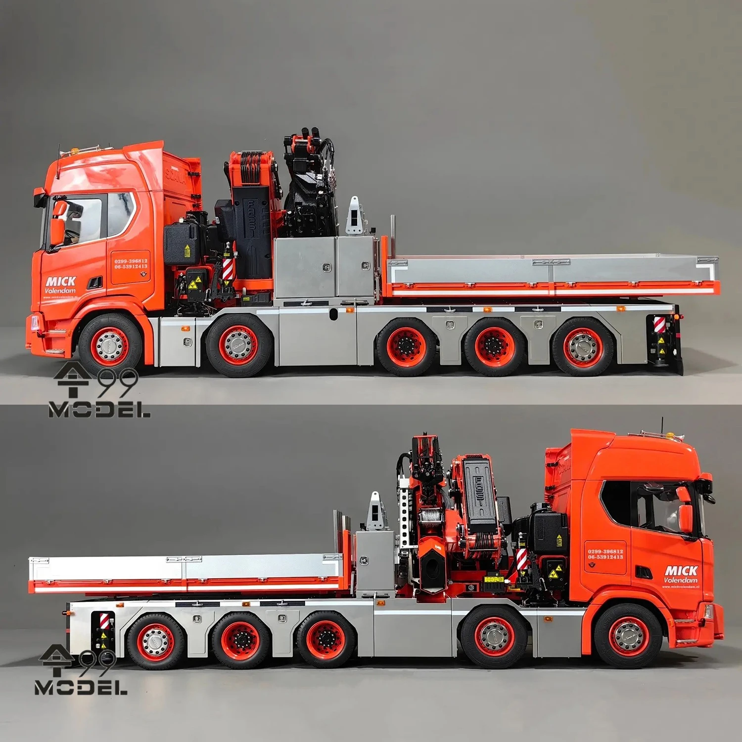 F1650 RC Crane R650 RC Truck 10x10 1/14 Metal Hydraulic Crane Truck ...