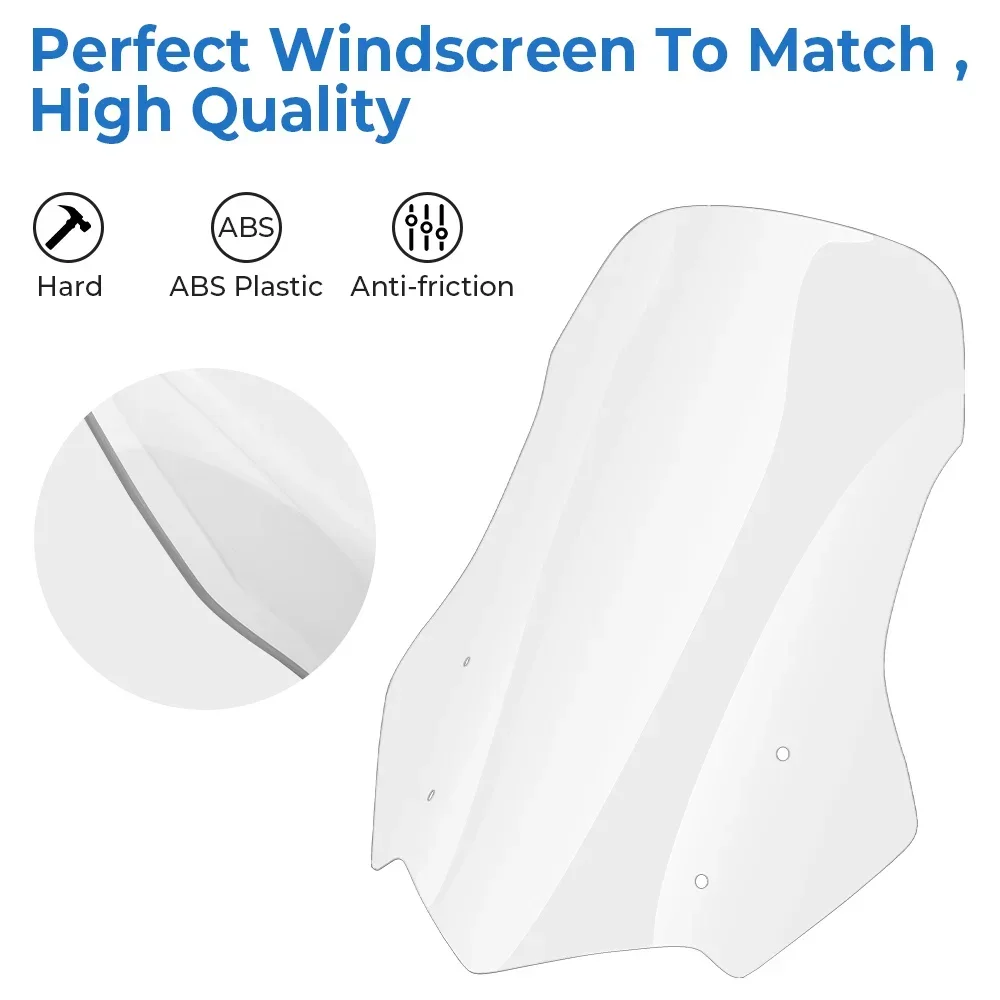 For-Honda-NC700X-NC750X-2011-2020-Windscreen-Screen-Windshield-NC-750 ...