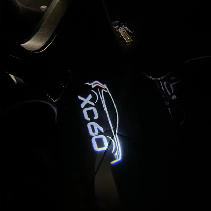 LED HD Logo For VOLVO Polestar 1 2 V60 XC40 Car Door Light Projector ...