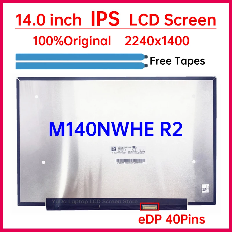 14-inch-Laptop-LCD-Screen-M140NWHE-R2-Replacement-Display-Panel ...